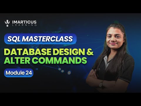Database Design & ALTER Command in SQL | Modify Tables Like a Pro