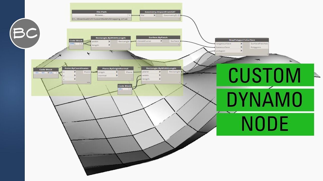 Create custom Dynamo nodes