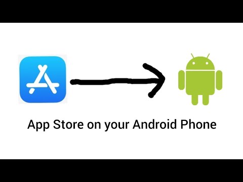 How to use app store iOS style on your Android Phone