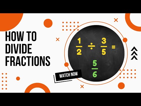 Dividing Fractions With Only 3 Steps
