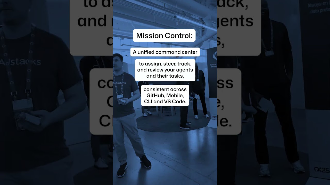 GitHub Universe Day 1 Keynote recap: Agent HQ, Mission Control, and more