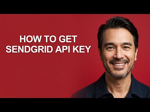 How To Get Sendgrid Api Key - KevinHowTo