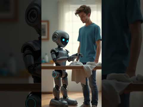 Robot Buddy's Hilarious Mishaps #robot #ai #future #usa #america #english #shorts #england #kids