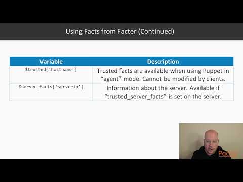Learn Automating IT Infrastructure with Puppet 5 0 Hands On Node Facts|packtpub com - Mind Luster