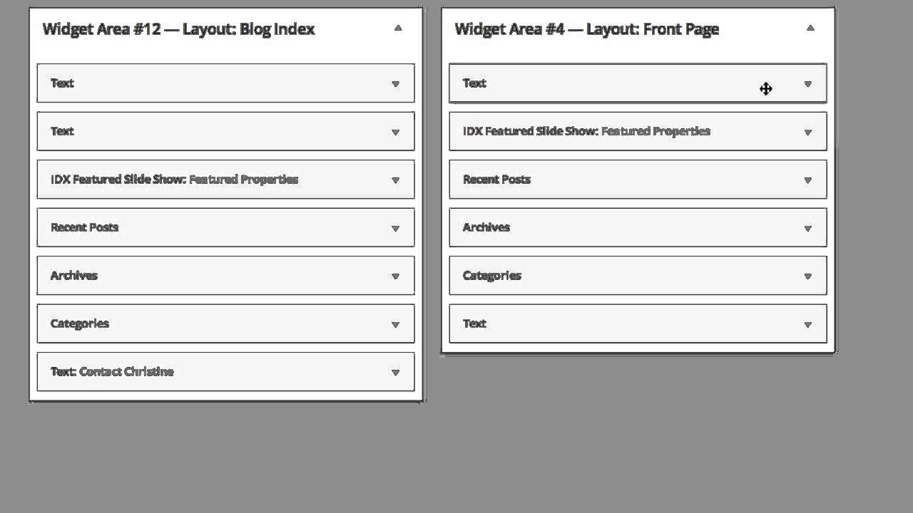 Using The WordPress Text Widget