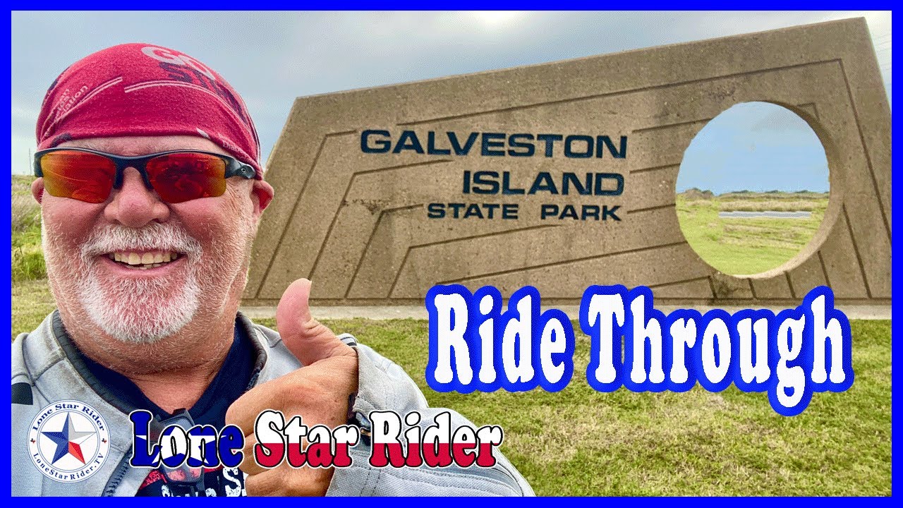 Galveston Island Texas State Park Ride through • 11-02-2022