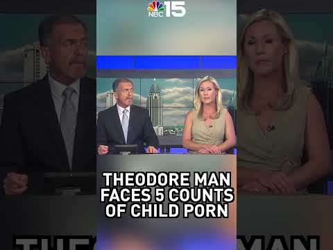 Theodore man charged with five counts of child pornography - NBC 15 WPMI