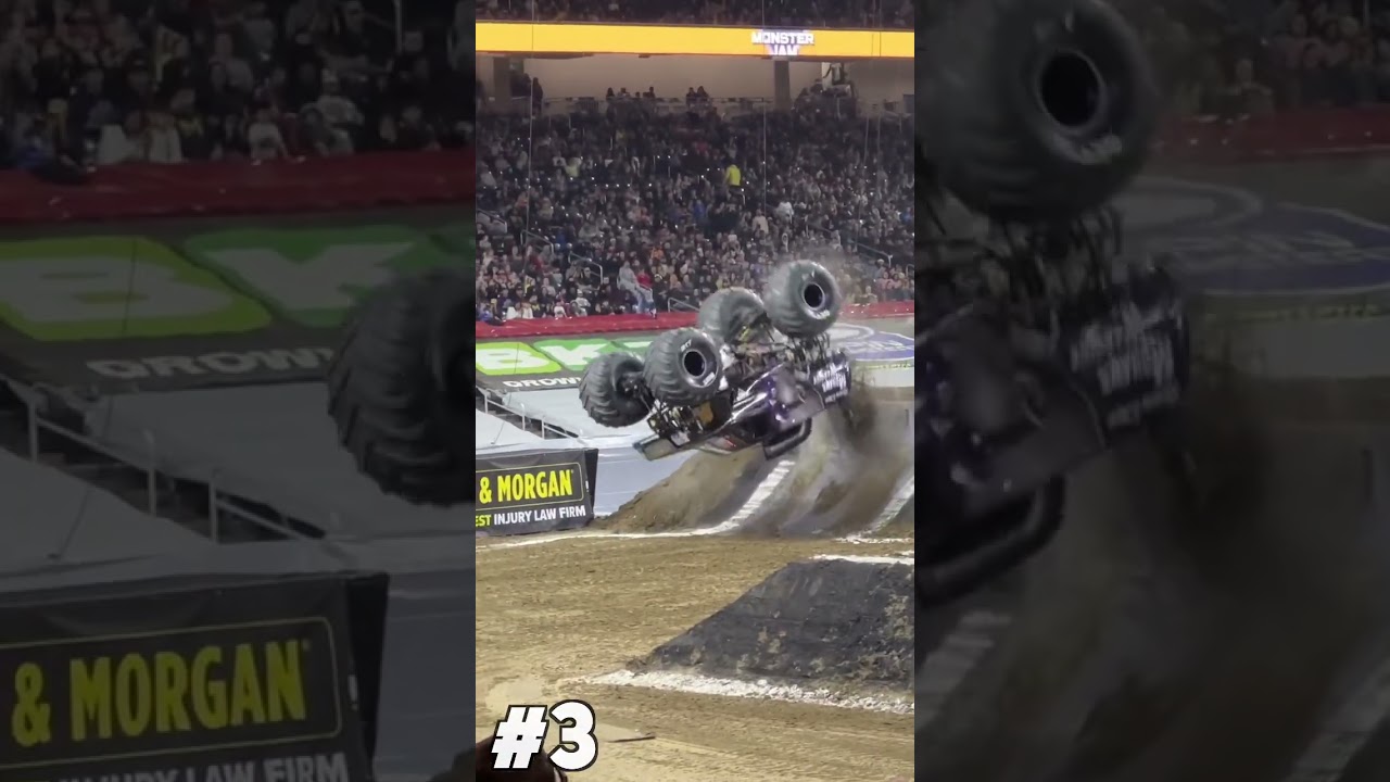 TOP 5 SAVES - 2023 Monster Jam (Ford Field, Detroit)