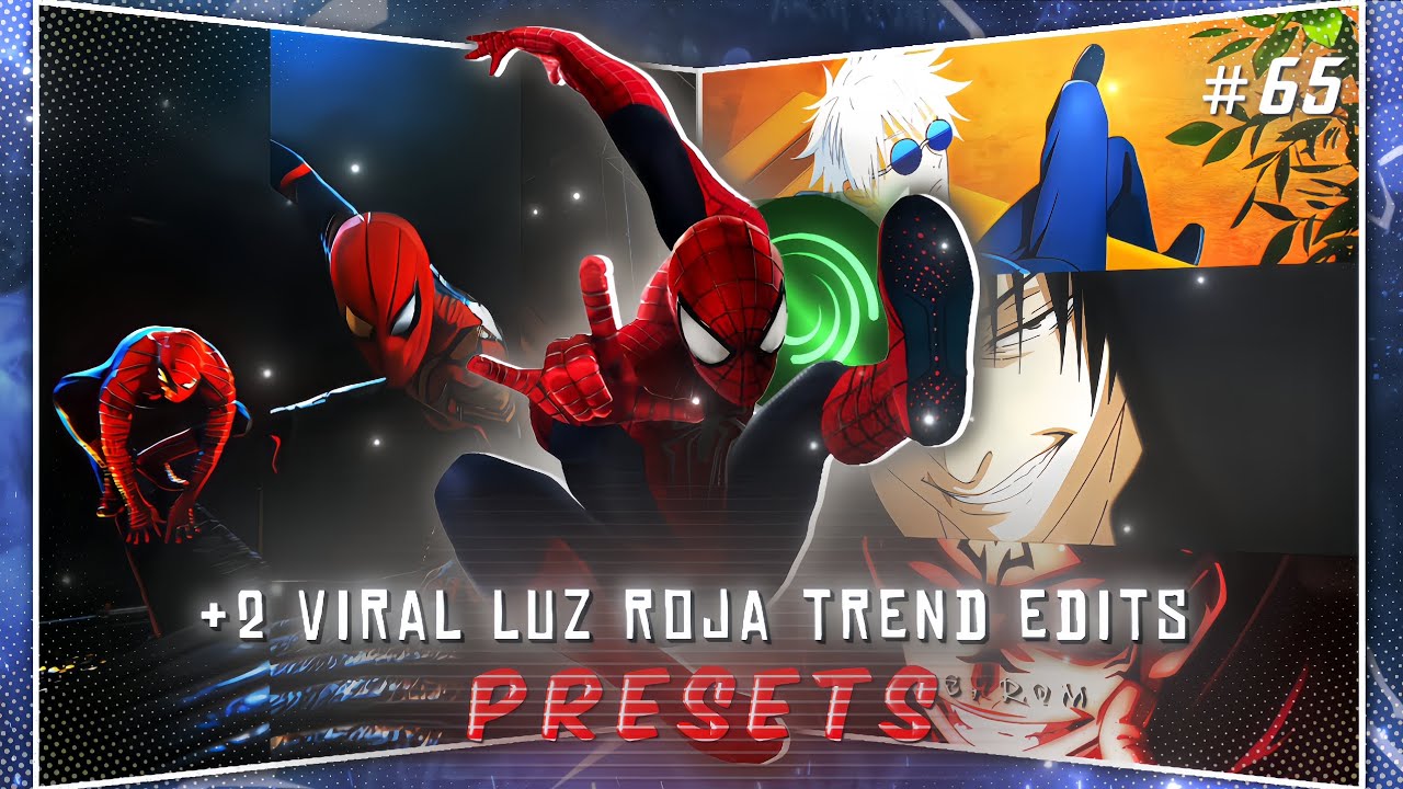 +2 VIRAL LUZ ROJA TREND EDITS PRESETS #65 [XML+ALIGHT LINK+QR CODE] | ALIGHT MOTION 📲