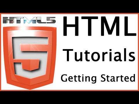 HTML Tutorial For Beginners - HTML5 Intro Video - Learn HTML 5