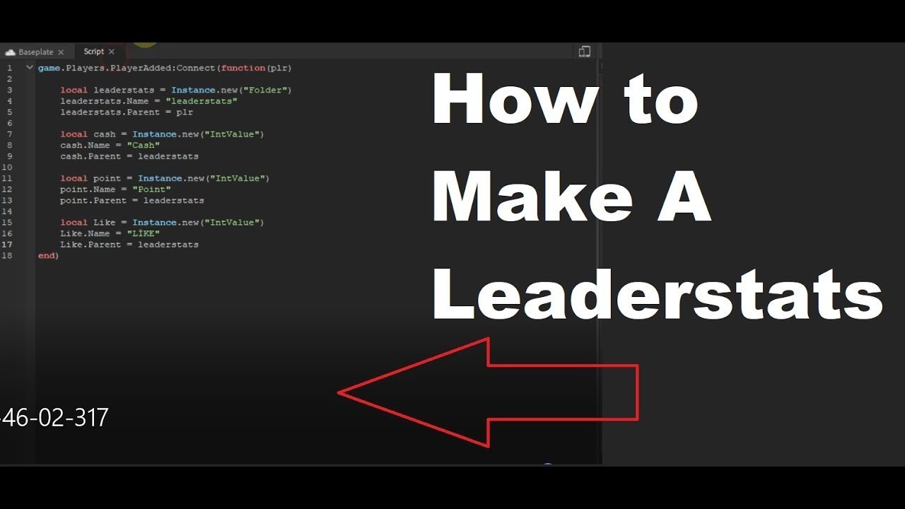 LEADERSTATS Tutorial RobloxStudio #EP.2