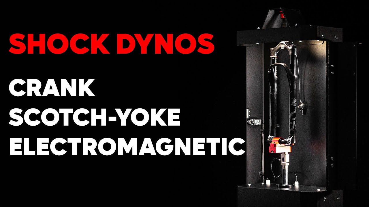 Crank vs. Scotch Yoke vs. EMA Shock Dynos – Which is Best for Suspension Testing?