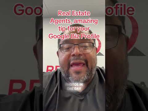 Real Estate Agents, awesome tip for your Google biz profile