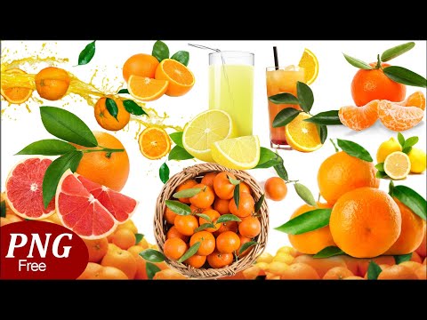 Orange, Lemon, PNG Free Download