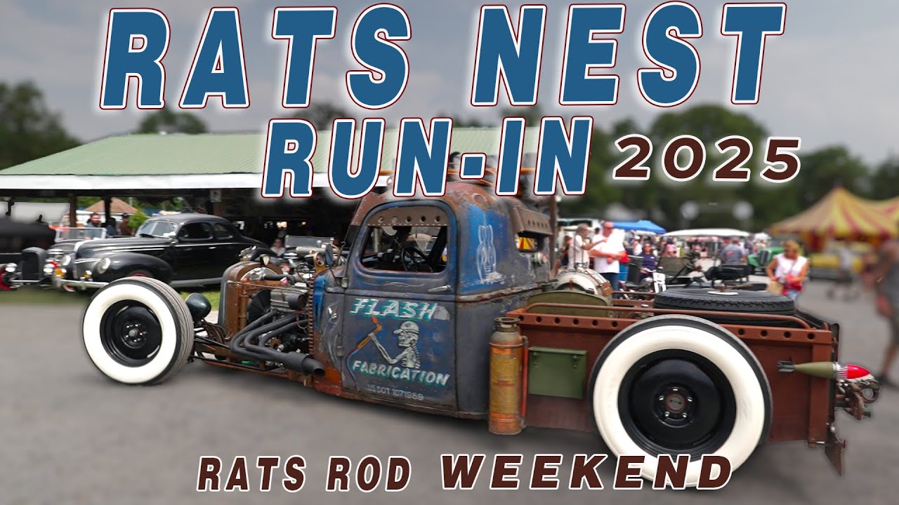 RATS NEST RUN-IN 2025|HUGE RAT SHOW