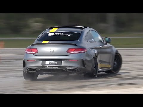 Mercedes-AMG C63 S With Akrapovic Exhaust - V-8 Sound Video