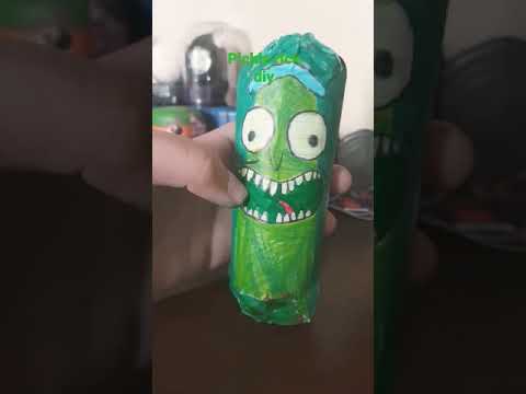 como fazer o pickle rick (rick e mort tutorial)