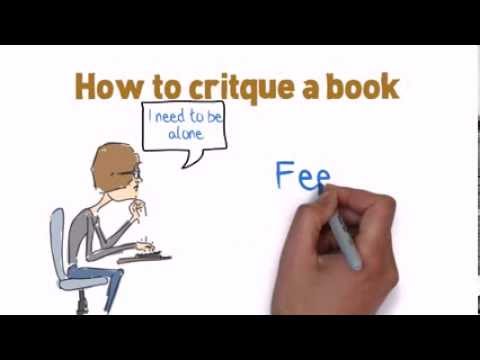 HOW TO WRITE A CRITIQUE ON A BOOK – MOPOREG15 BLOG