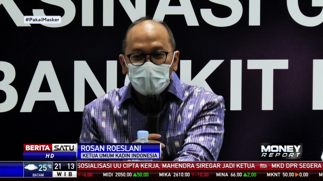 Kadin Sebut Harga Vaksin Gotong Royong Sesuai Kemampuan Pengusaha