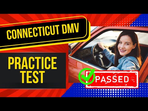 Connecticut DMV Written Test 2024 (50 MUST KNOW Questions with Answer Explanations)