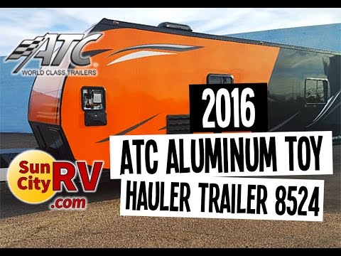 ATC Aluminum Trailer 8524+0-2T5.2K Toy Hauler For Sale 2016 | Sun City RV | Phoenix