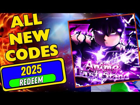 *NEW CODES* ROBLOX Anime Last Stand CODES 2025 | Anime Last Stand CODES | Anime Last Stand