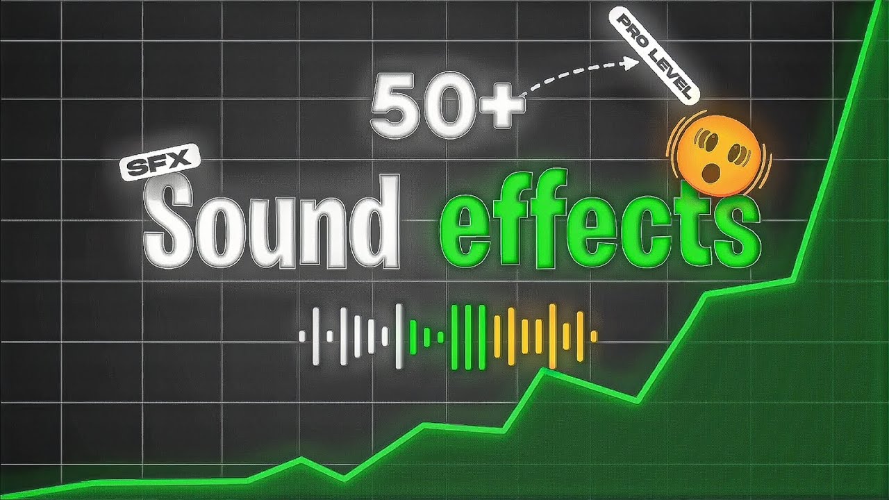 Top 50+ Sound effect pack for free ✨// Premium sound effect for video editing 🌟