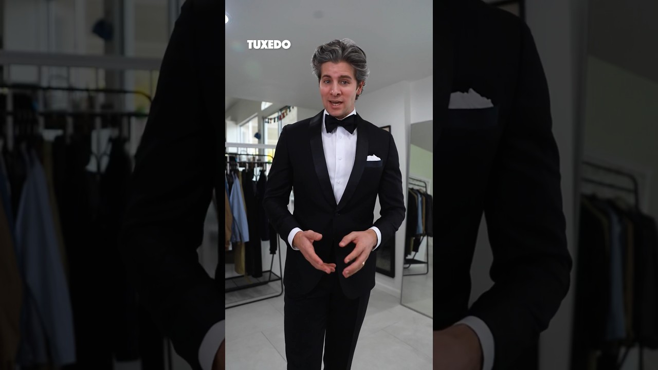 Difference Between a Suit & a Tuxedo