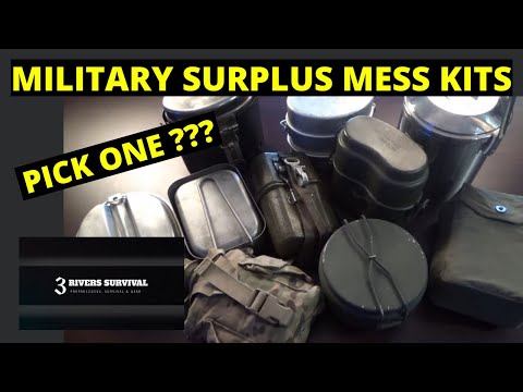 How To Pick the Right Military Surplus Mess Kit