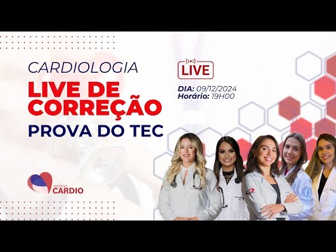 Correção TEC 2025 - Gabarito Prova de Prova do Título de Especialista em Cardiologia 2025