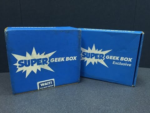 Unboxing: Super Geek Box - JULY 2015 - ULTIMATE PIXELS