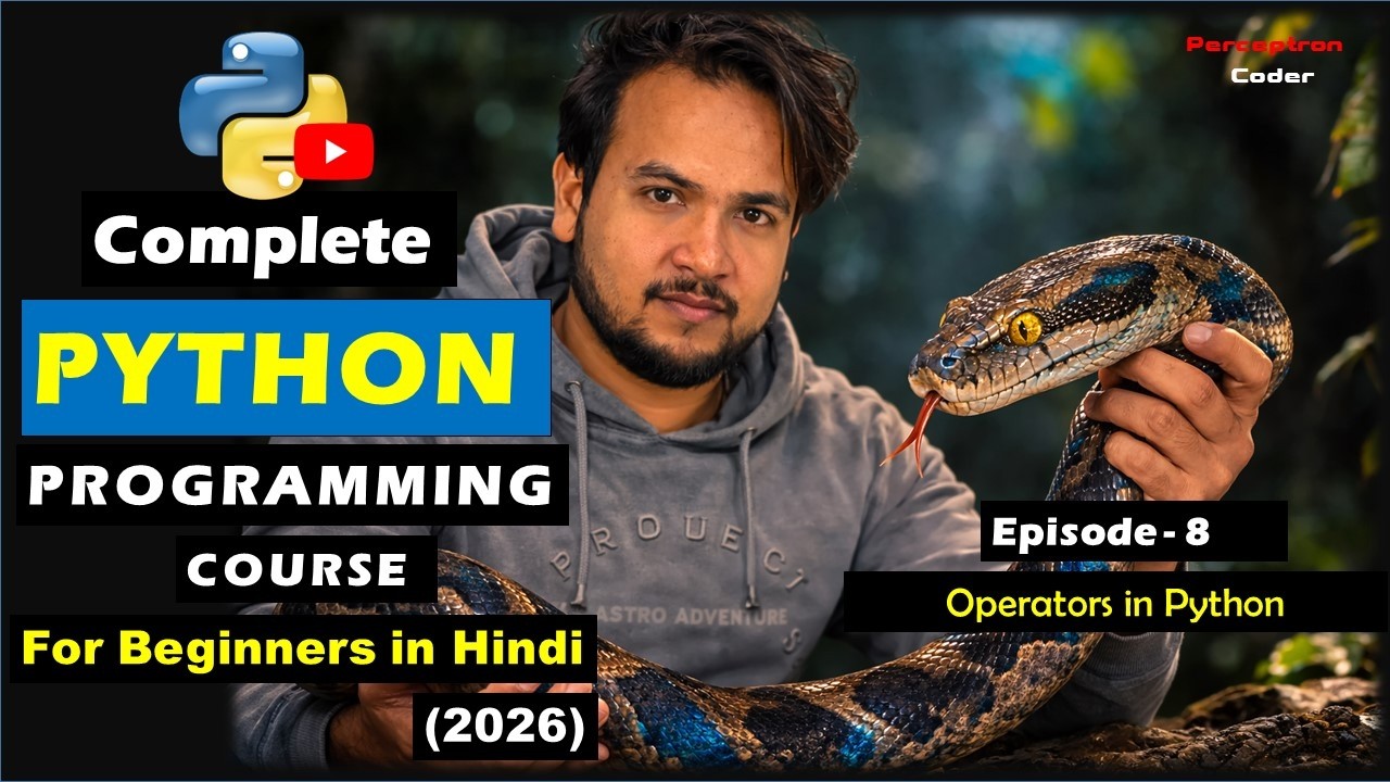 Python Operators Explained | Arithmetic, Comparison & Logical | Python Tutorial -  Episode 8