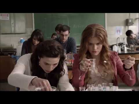 Teen Wolf 2x05 Erica flirt with Scott witch makes Allison jealous. Allison warns Lydia about both.