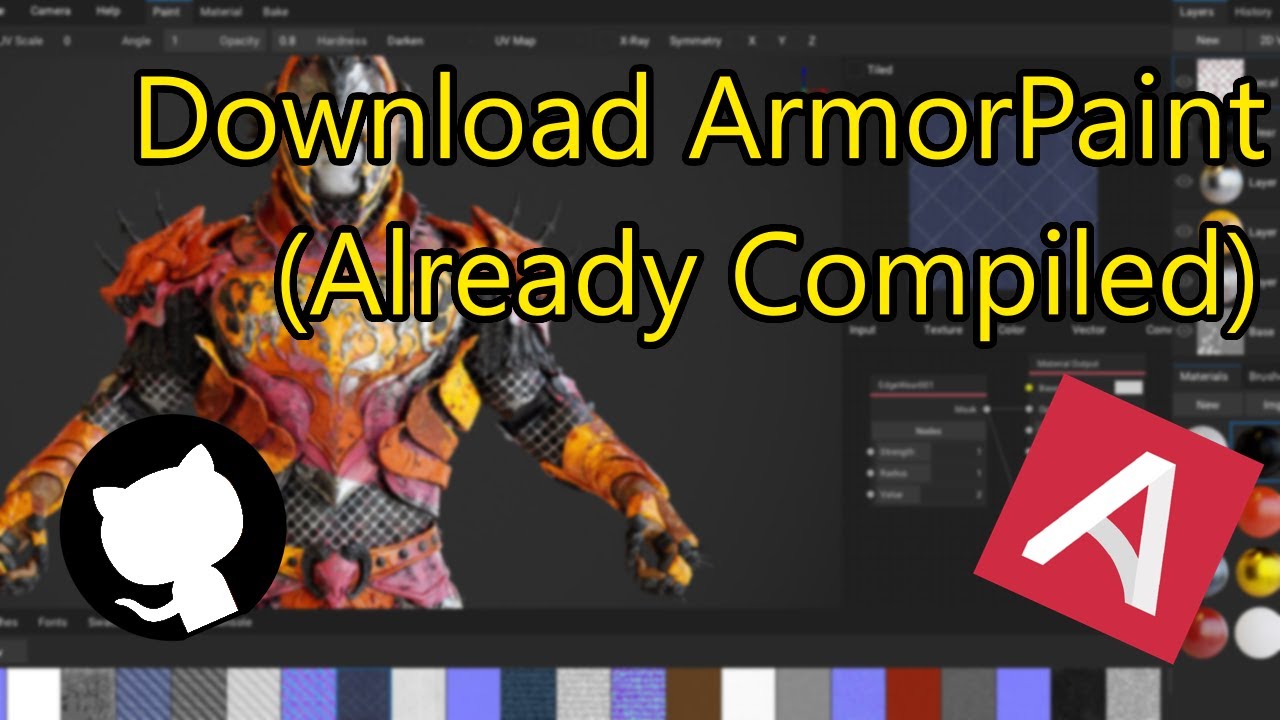How to download ArmorPaint (Already compiled)