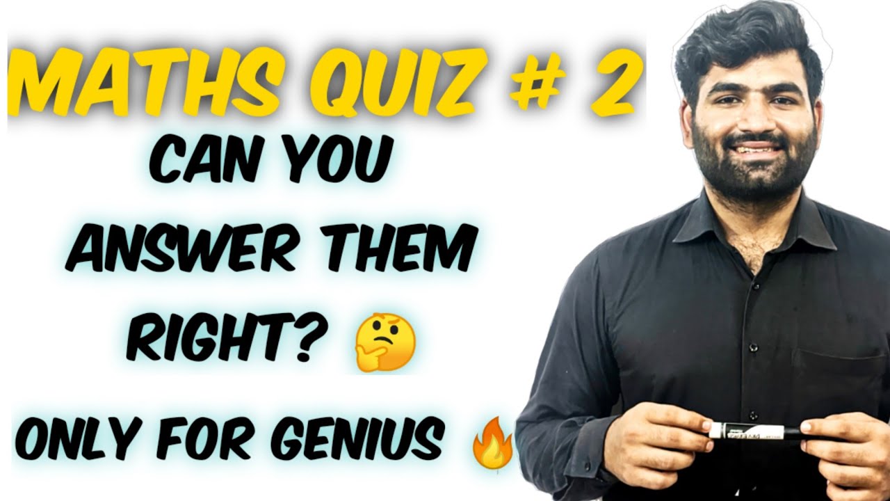 Simple Math Test - 99% failed | Math Quiz | Part 2 |