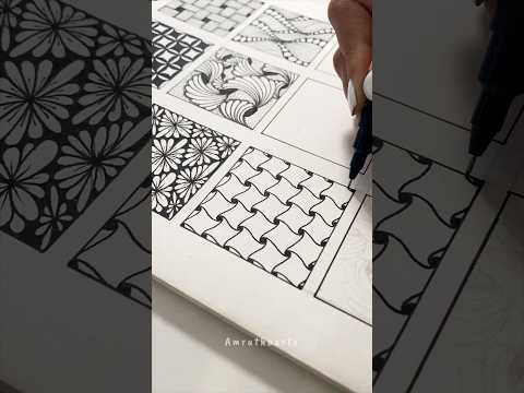 Zentangle pattern ✨
