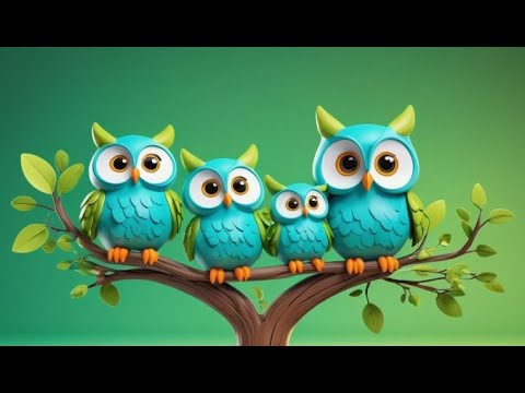 Three Wise Owls Know Sunny and Rainy | Learn Weather for Kids | Fun Owl Rhyme Song