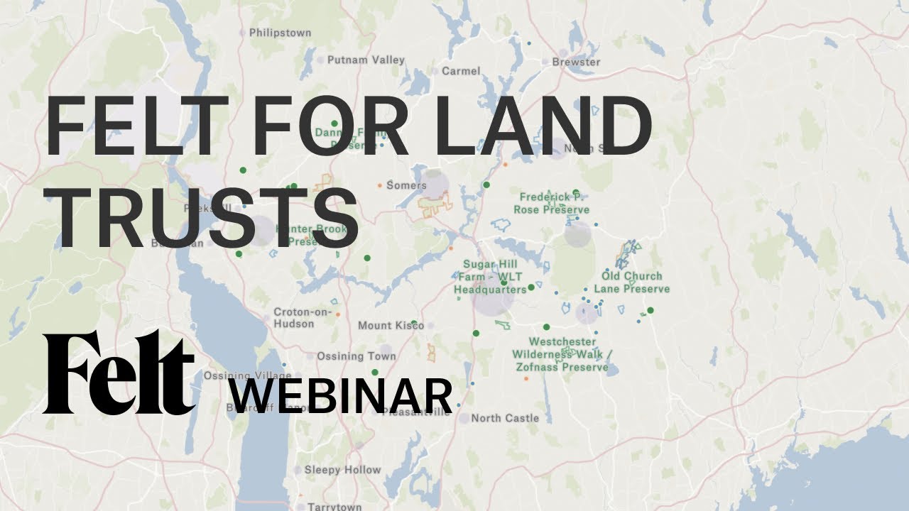 Creating Interactive Maps for Land Trusts with Felt
