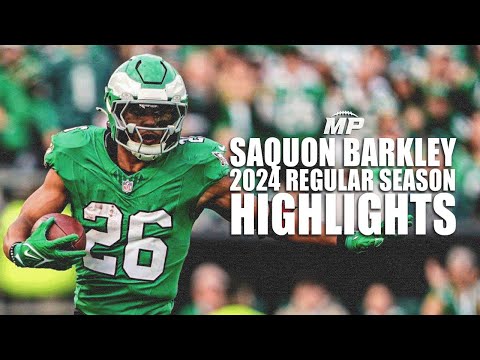 Saquon Barkley 2024 Regular Season Highlights [HD]
