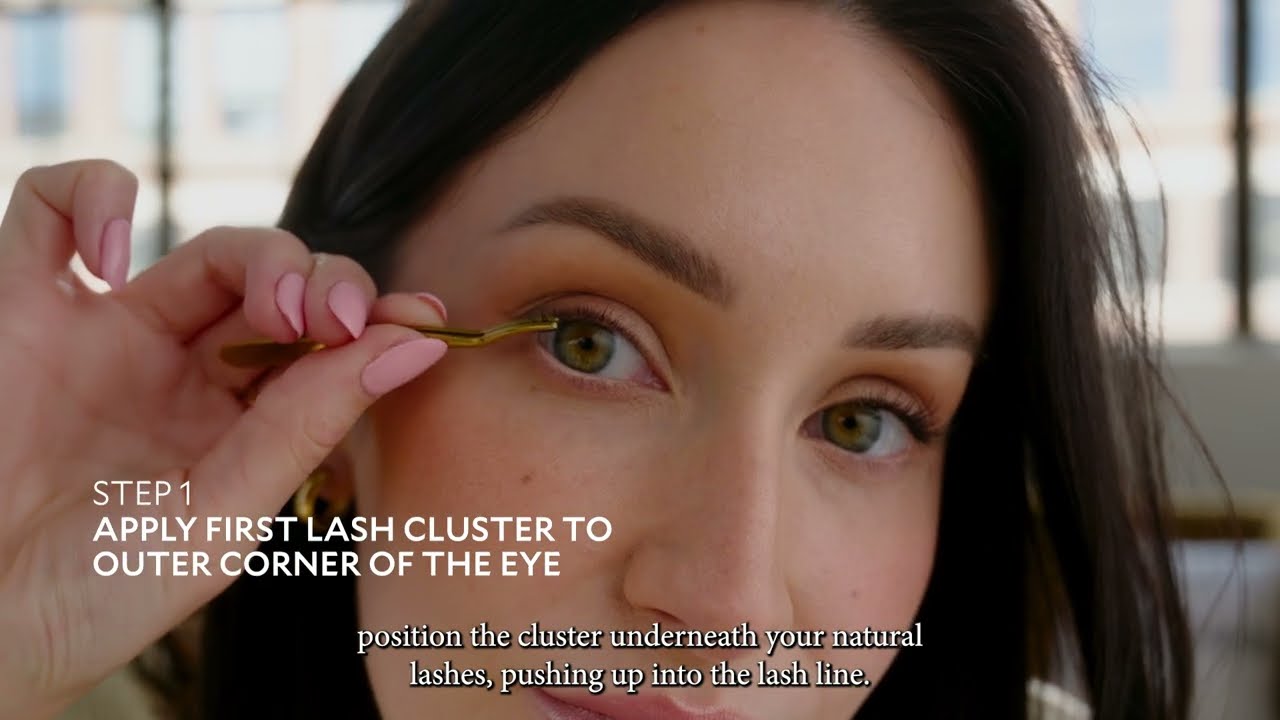 How to Apply Xtensions™ Self-Stick Lash Clusters (No Glue) | Velour Beauty Tutorial