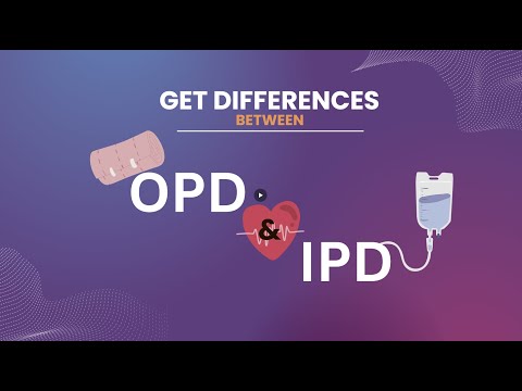 Get Differences between OPD and IPD | Healthcare | Medical terms | Treatment Terms | GetDifferences