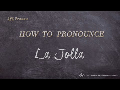 How to Pronounce La Jolla (Real Life Examples!)