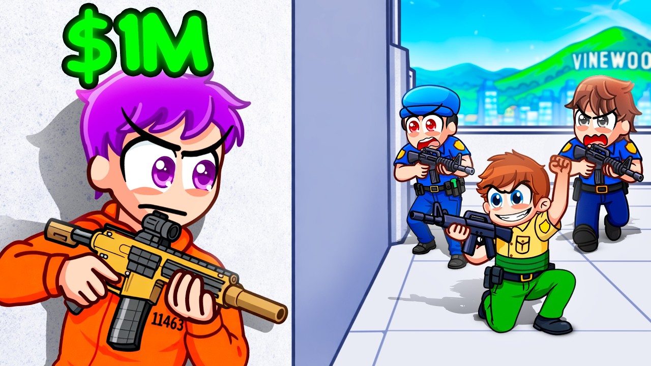 Surviving $1,000,000 Police Bounty in GTA 5...