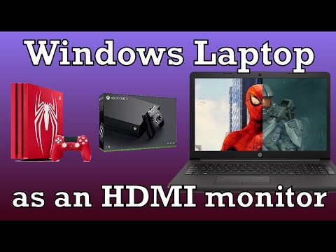 Use your Windows Laptop Display for almost any HDMI Device. ##see new video #