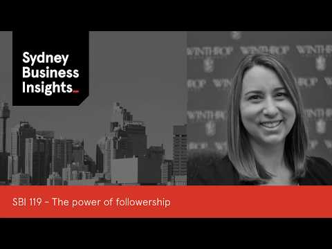 SBI119 - The Power of Followership