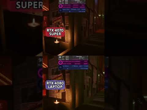 Desktop GPU VS Laptop GPU. RTX 4070 Super VS RTX 4080