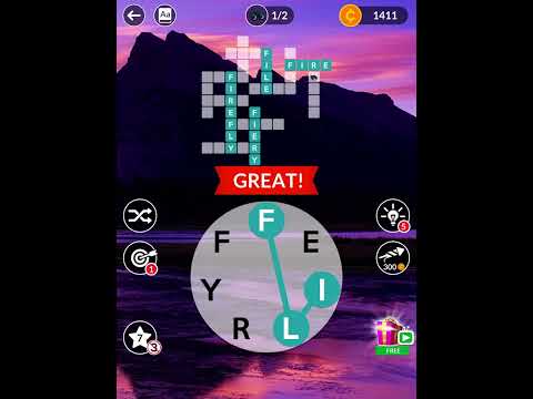 Wordscapes Level 1040 Grace 16