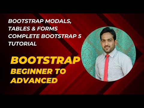 Bootstrap Modals, Tables & Forms | Complete Bootstrap 5 Tutorial
