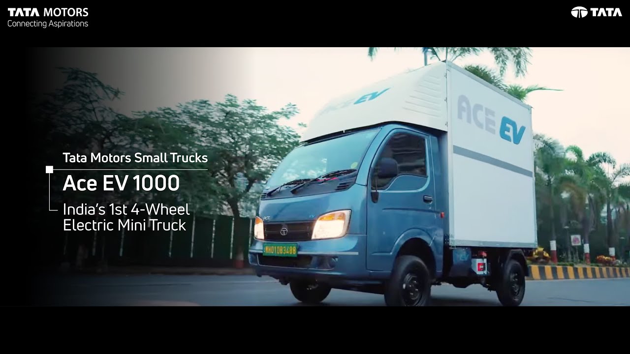 Introducing Ace EV 1000: India’s 1st 4-Wheel Electric Mini Truck, 1000kg Payload