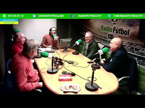 DIRECTO | Escucha RADIO FÚTBOL FCF en vivo • 87.7 FM Cantabria